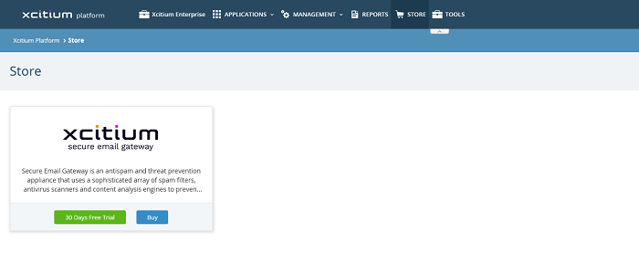 App Store, Xcitium Web Console, Managed Desktop Services | Xcitium